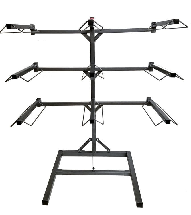 9 Arm Horseman Free Standing Saddle Rack by Equi Racks - Buy Online