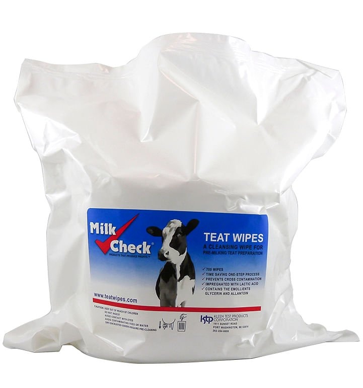 Buy Milk Check Teat Wipes Online - Udder Preparation Made Easy