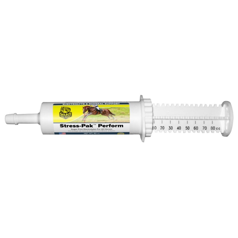 Stress-Pak Perform Sugar-Free Electrolyte Paste For Horses – Hydration ...