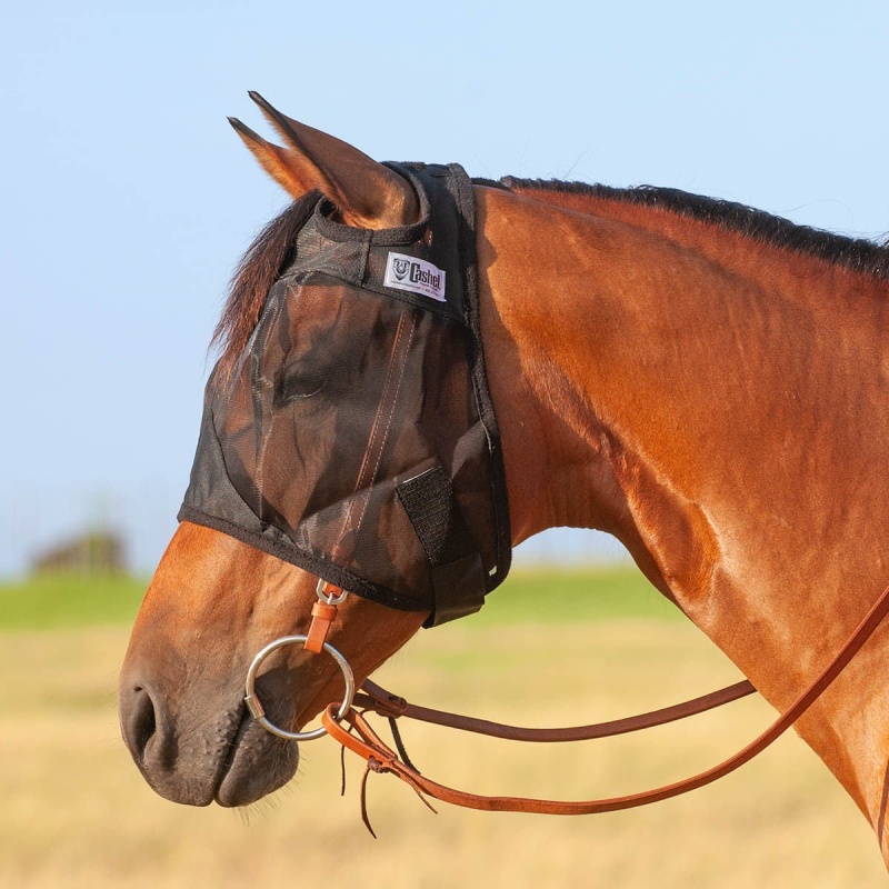 Cashel Quiet Ride Horse Fly Mask For Insect Control & Protection
