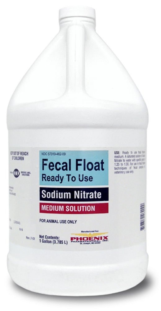 Phoenix Fecal Float - Ready To Use Sodium Nitrate, 1 Gallon