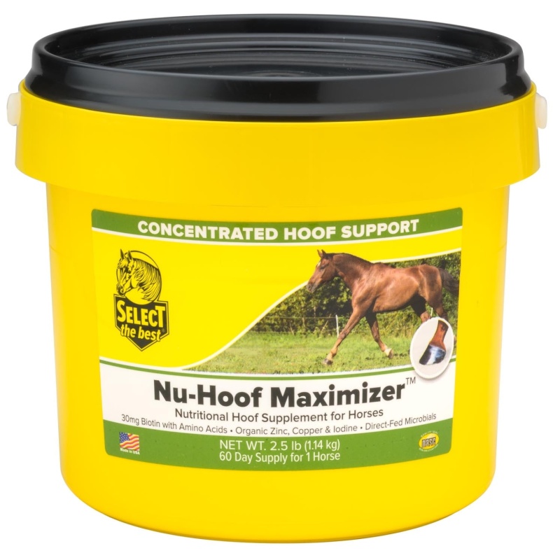 Nu-Hoof Maximizer Concentrated Hoof Supplement For Horses – Biotin ...