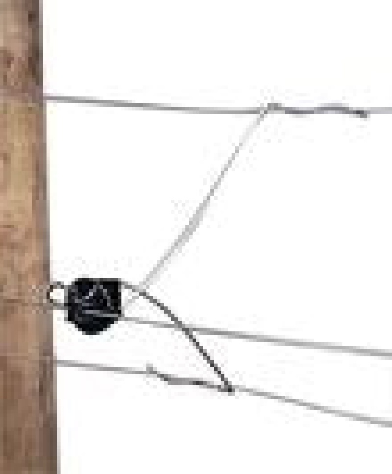 Wire Mount Pinlock Wire Offset – Galvanized Electric Fence Insulator ...
