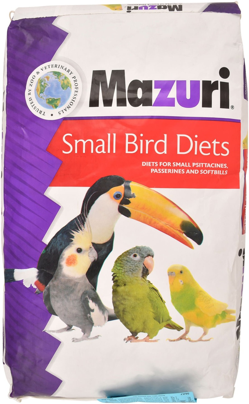 Buy Mazuri Small Bird Breeder Diet Online - 25 Lb