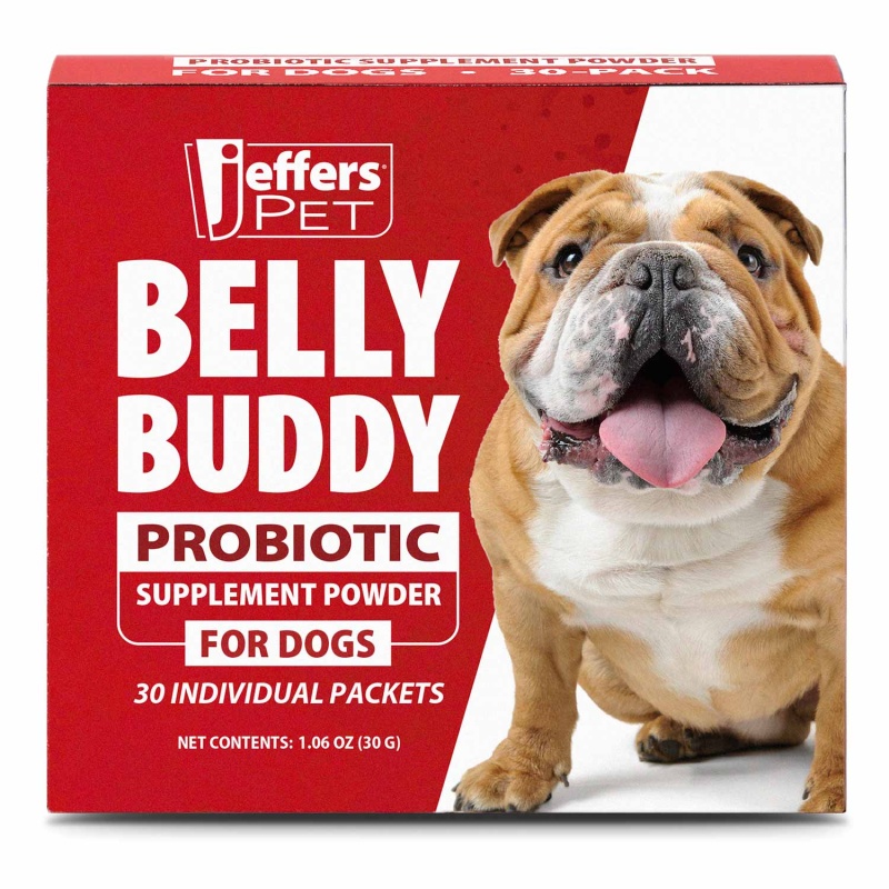 Jeffers Belly Buddy Probiotic Supplement Powder For Dogs – Multi-Strain ...