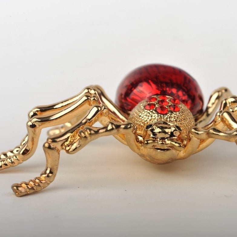Gold & Red Spider