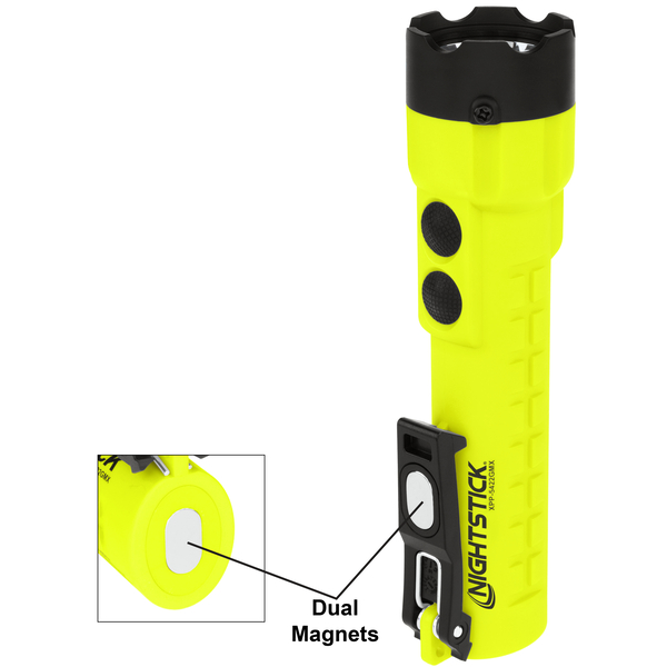 X-Series Intrinsically-Safe Dual-Light Flashlight W/ Dual Magnets