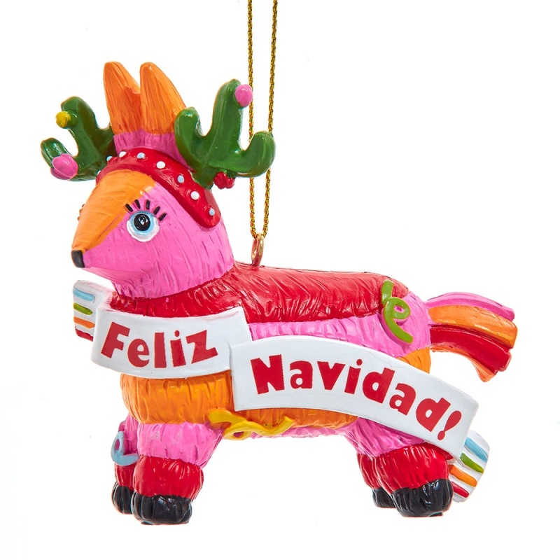 "Feliz Navidad" Horse PiñAta Ornament