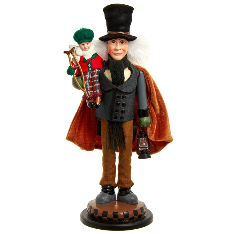 15" Hollywood Nutcrackers™ Bob Cratchit & Tiny Tim Nutcracker (2Nd In ...