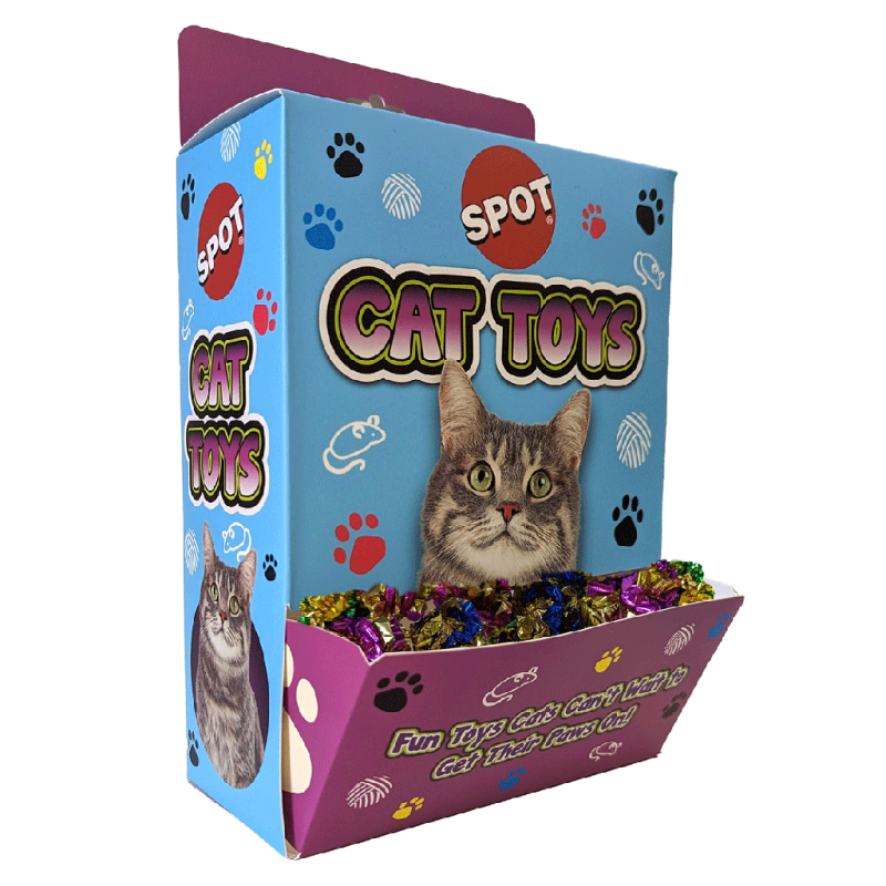 Ethical/Spot Cat Display - Mylar Balls 48Pc