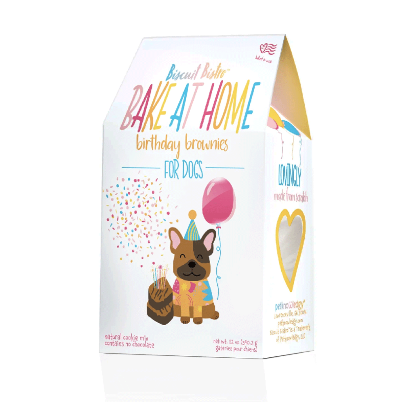 Spunky Pup Bake At Home Birthday Brownies 12Oz