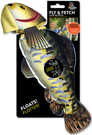 Spunky Pup Fly & Fetch Fish