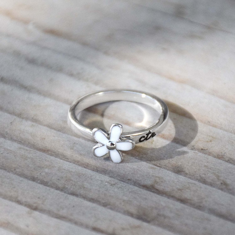 Ctr Daisy Ring - Stainless Steel