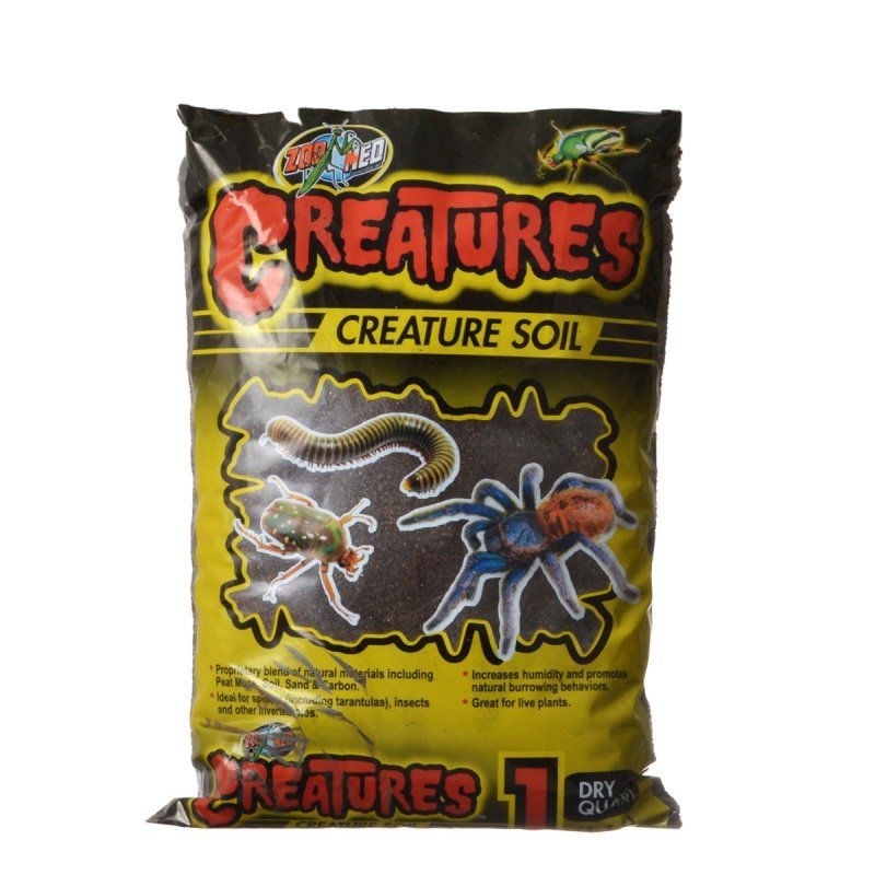 Buy Zoo Med Creatures Creature Soil Online for Invertebrate Pets