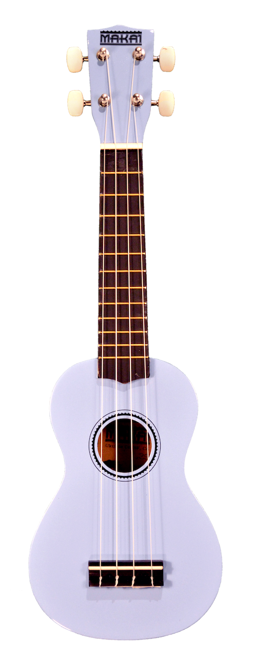Makai Colored Mahogany Soprano Ukulele Blue