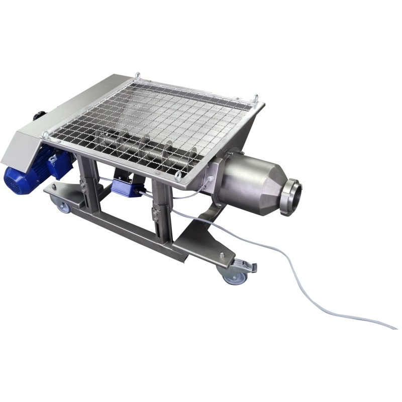 Enoitalia Motorized Receiving Hopper For Lobe Rotor Pump | 220V Three Phase