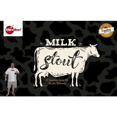 Buy Milk Stout By Jim Baumann 5 Gallon Beer Recipe Kit Online - All ...