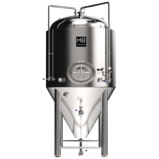 Mb® 20 Bbl Conical Unitank Fermenter | T.C. Sanitary Ports | All ...