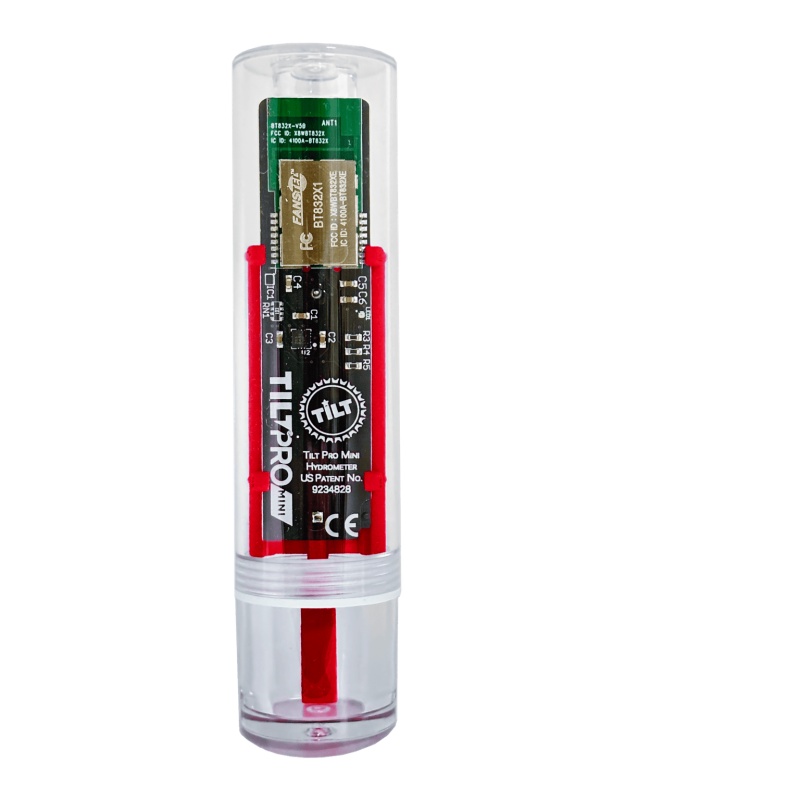 Tilt® Pro Mini Hydrometer And Thermometer | Red