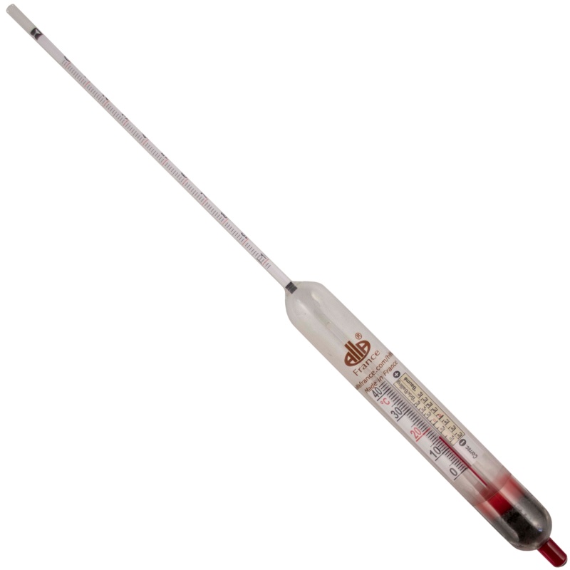 Brix Hydrometer (0 To 10) With Correction Scale