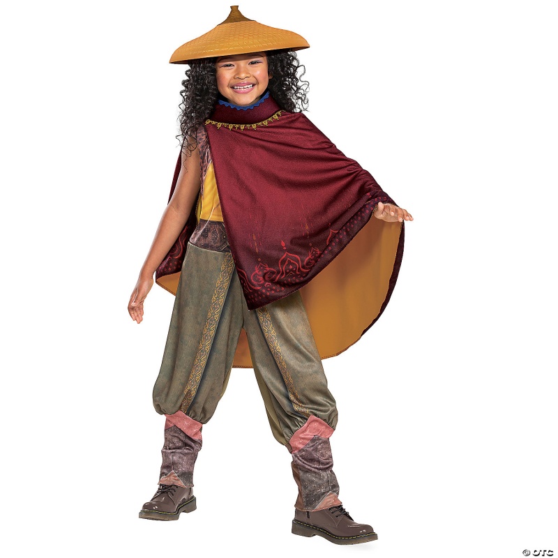 Kids Deluxe Disney's Raya And The Last Dragon Raya Costume - Medium