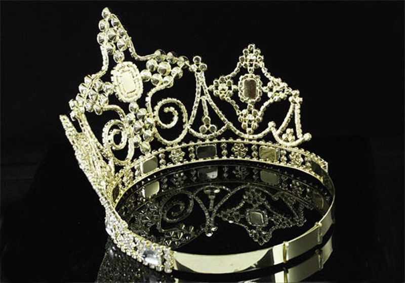 Men's Homecoming Pageant Gold King Crown Imperial Pageant Tall Tiara ...