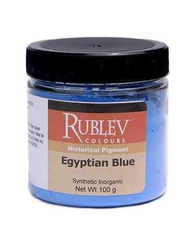 Natural Pigments Egyptian Blue 100 g - Color: Blue - Color Index ...