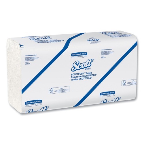 Scott Essential Low Wet Strength Multi-Fold Towels, 1-Ply, 9.4 X 12.4 ...