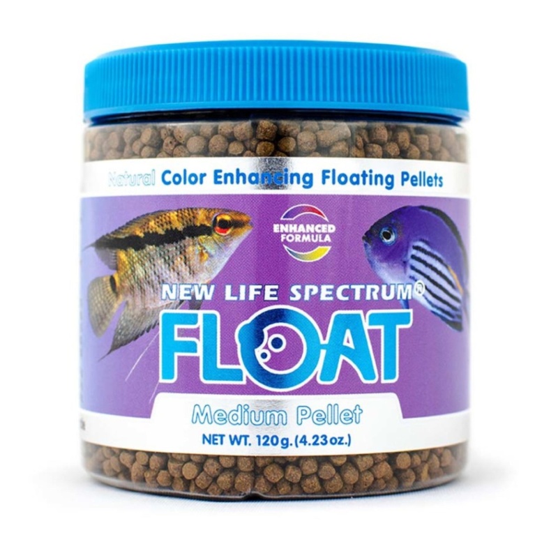 New Life Spectrum Float Pellets Fish Food 1Ea/4.23 Oz, Md