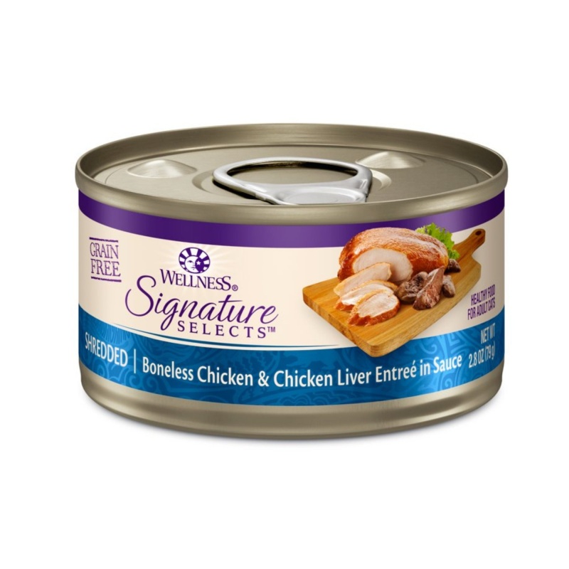 Wellness Cat Core Signature Select Shredded Chicken Chicken Liver ...