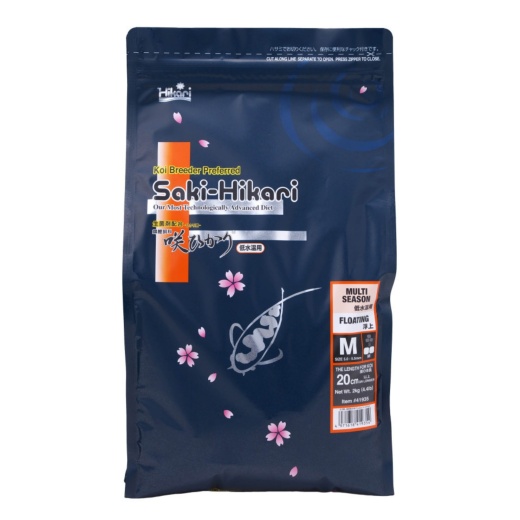 Hikari Usa Saki-Hikari Multi-Season Fish Food For Koi 1Ea/4.4 Lb, Md