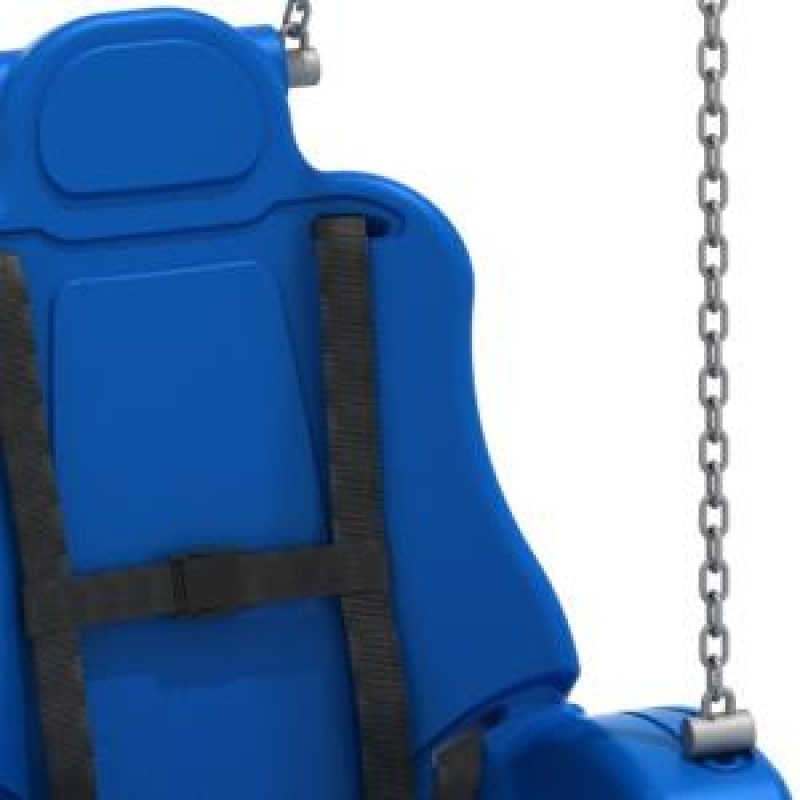 High-Capacity Adaptive Swing Seat - Inclusive Fun for Everyone