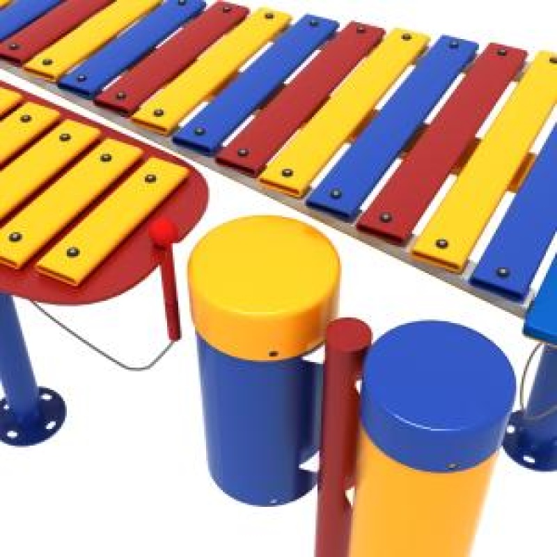 Rhythm Group of Three Musical Instruments