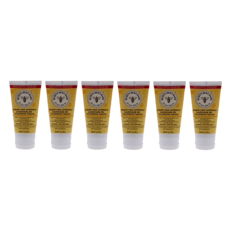 Baby Bee Diaper Rash Ointment by Burts Bees for Kids - 3 oz Ointment ...