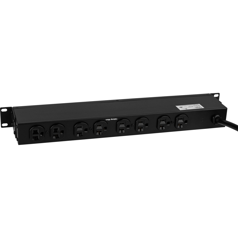 Quest Manufacturing Hps-E14 14 Outlets Horizontal 19" Rack Mount Surge ...