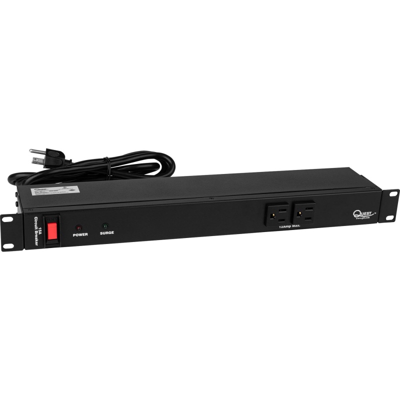 Buy Quest Manufacturing HPS-E10A 10 Outlets Horizontal 19" Rack Mount ...