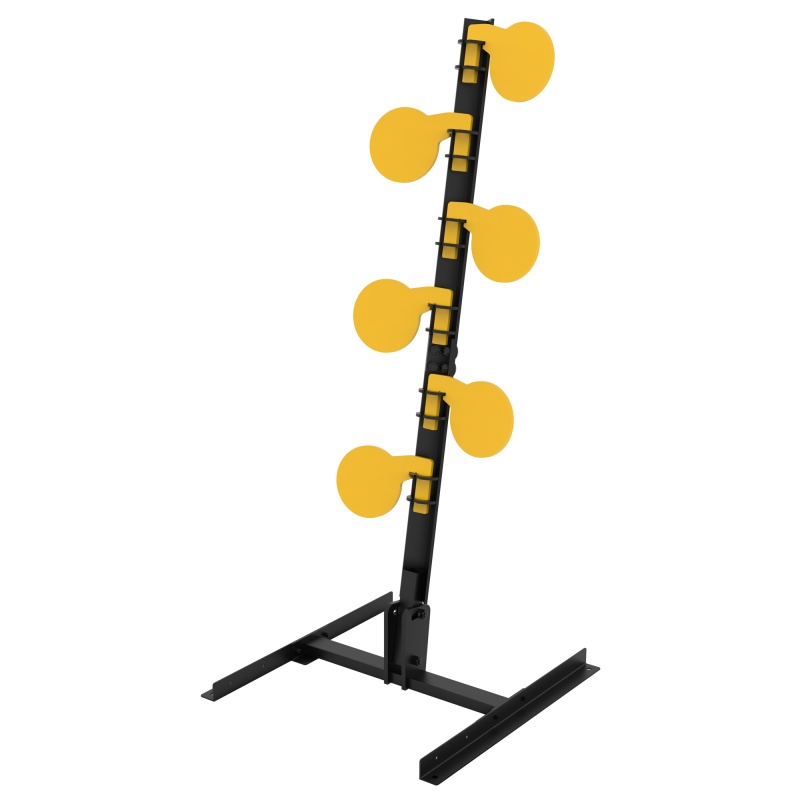 Caldwell, Ar500, Dueling Tree, Steel Target, Black And Yellow