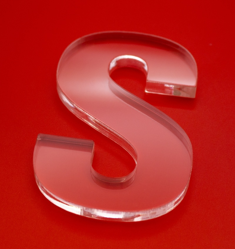 Buy Clear Acrylic Laser Cut Letters Online - 1/8" (3Mm) Thick