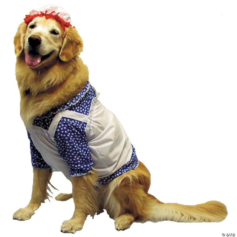 Raggedy Ann Dog Costume Lg