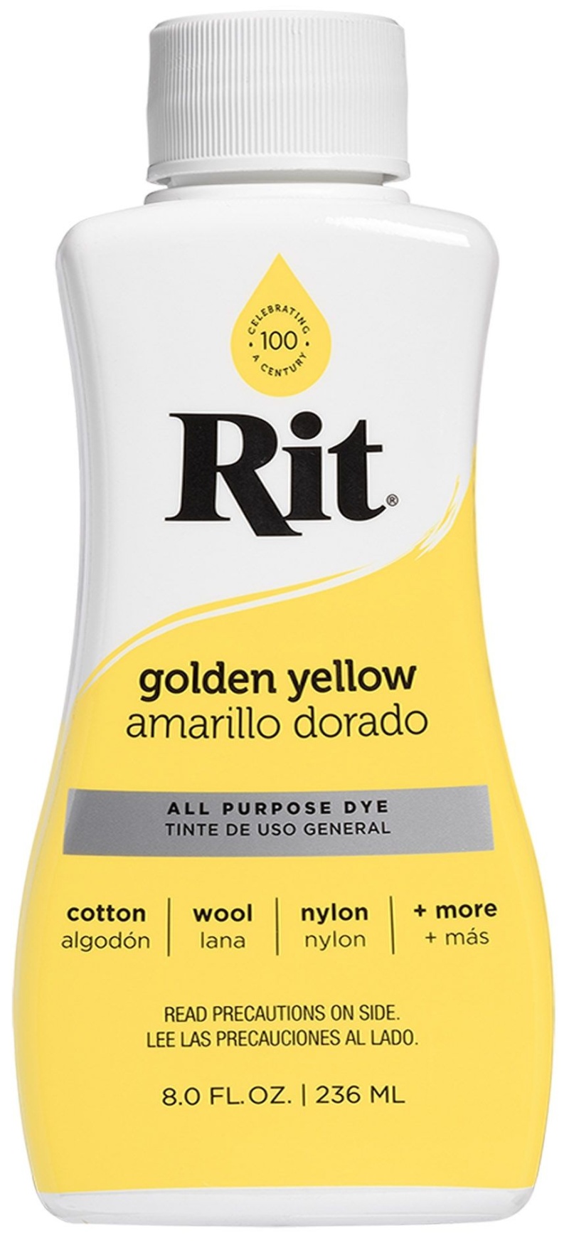 Rit Dye Liquid 8Oz-Golden Yellow (Pack Of 3)
