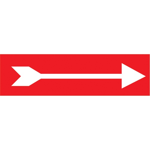 Arrow Sign, 7" X 10", Aluminum, Pictogram