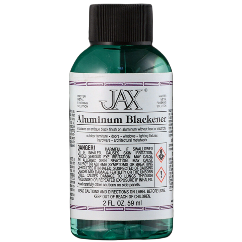 Jax Aluminum Blackener Patina 2Oz