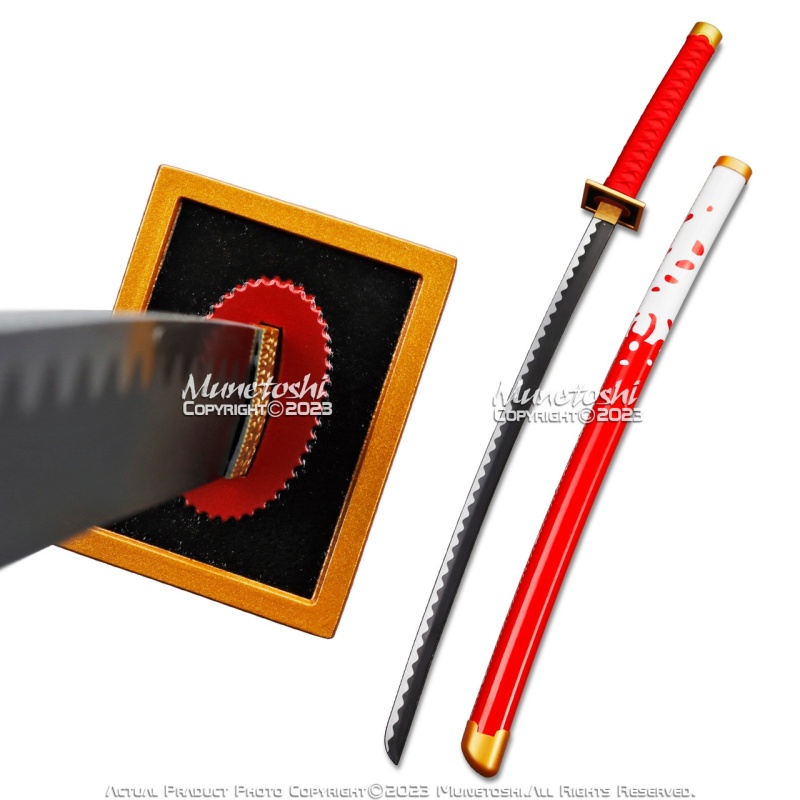 41.5" Raiu Shiryu Katana Samurai Sword Nodachi One Pirate Piece ...