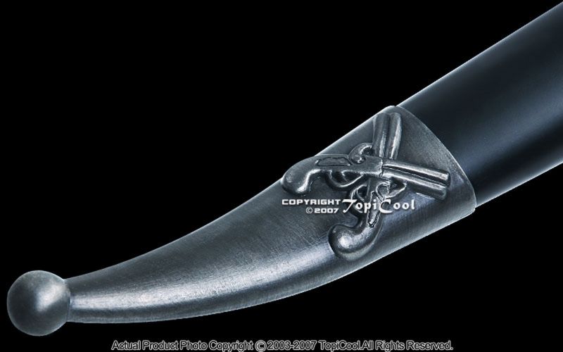 31.5" Classic Caribbean Pirate Cutlass Sword Bow Guard Cosplay Movie ...