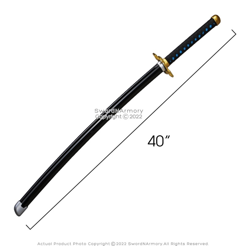 40" Abs Plastic Blade Muichiro Tokito Nichirin Katana Samurai Sword ...