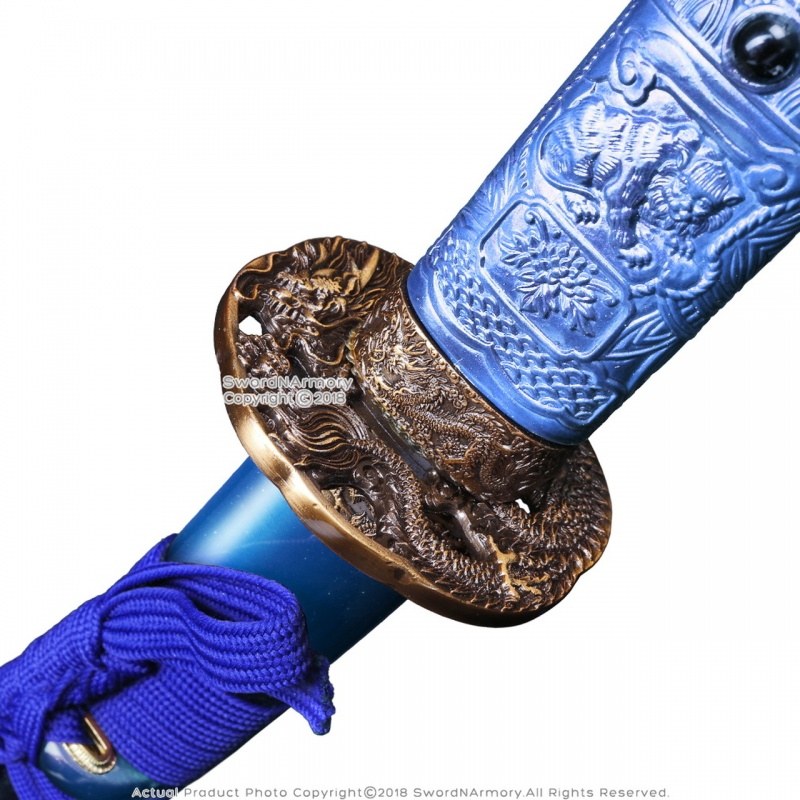 Highlander Katana Duncan Macleod Closed Mouth Dragon-Head Katana ...