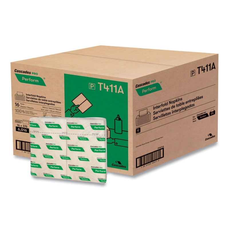 Buy Cascades Pro Perform Interfold Napkins Online - 1-Ply, Natural, 376 ...