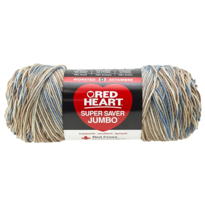 Buy Red Heart Super Saver Jumbo Yarn Online - Mirage Color