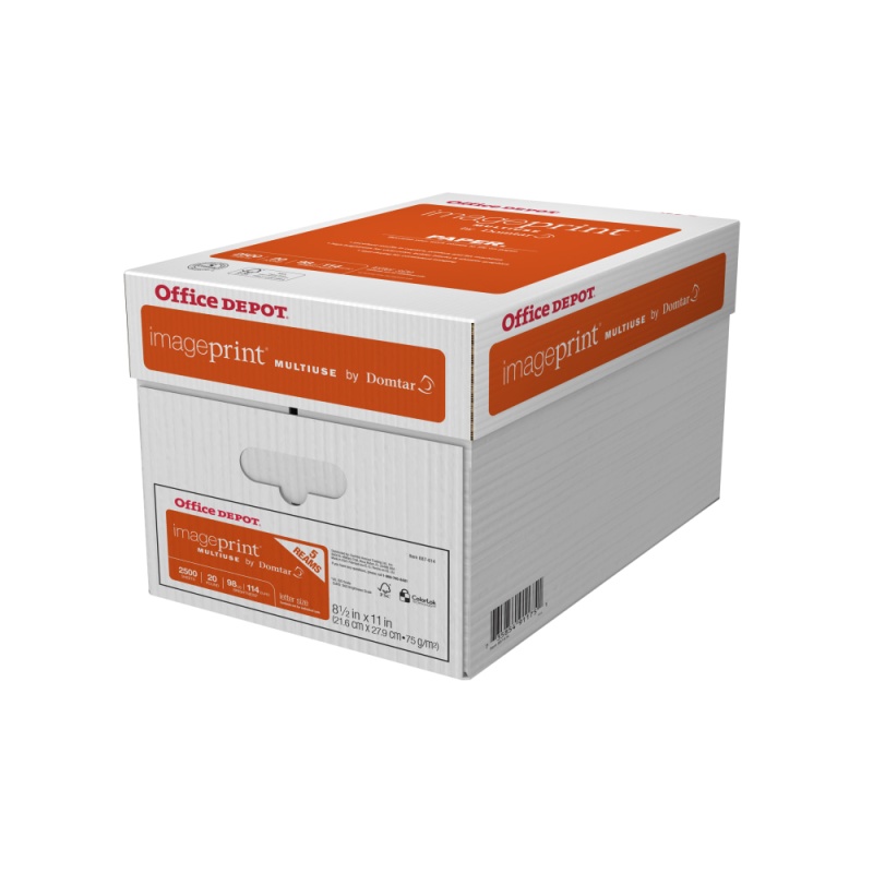 Imageprint Multi-Use Printer & Copy Paper, White, Letter (8.5