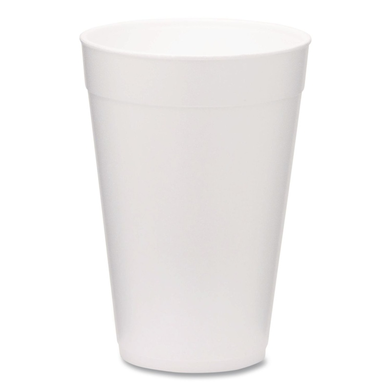 Wincup Foam Drink Cups, 32 Oz, White, 500/Carton